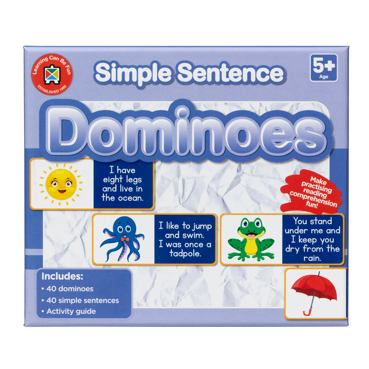Learning Can Be Fun Simple Sentence Dominoes