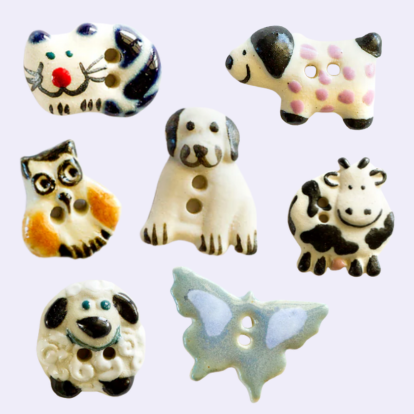 Animal Buttons | Hobby Land