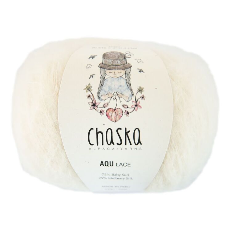 Chaska Aqu Lace 2 Ply Yarn + Patterns