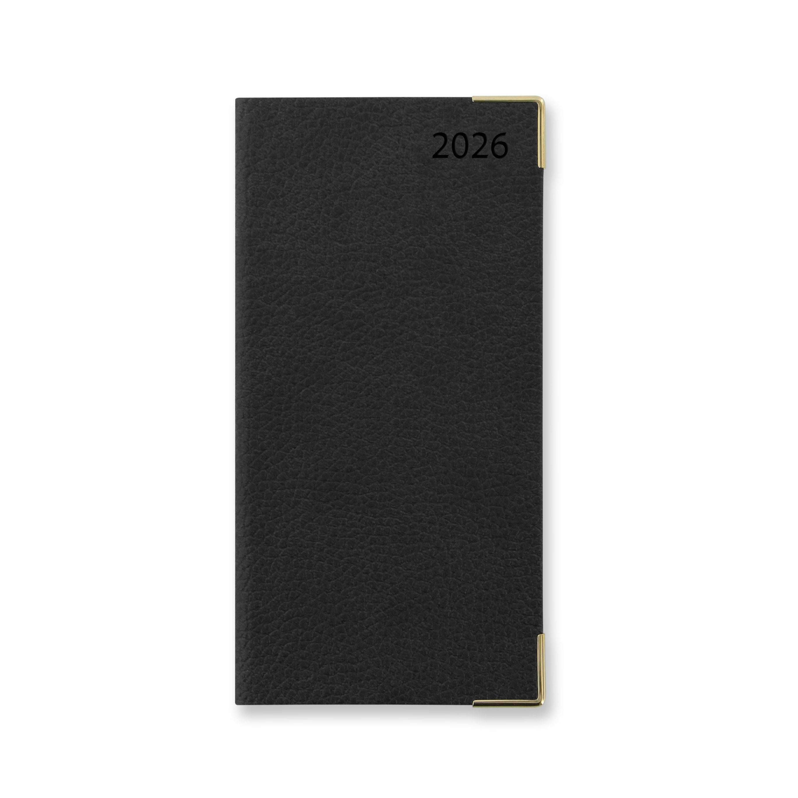Letts of London Diaries Connoisseur Slim Week to View English 2026