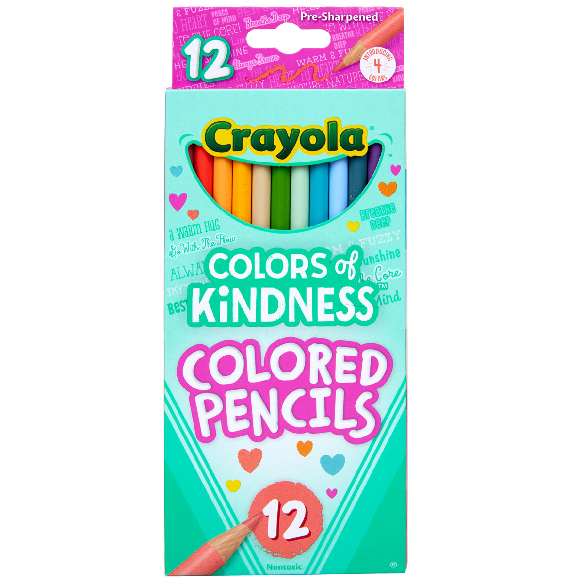 Crayola Colours of Kindness Colouring Pencils Pack of 12