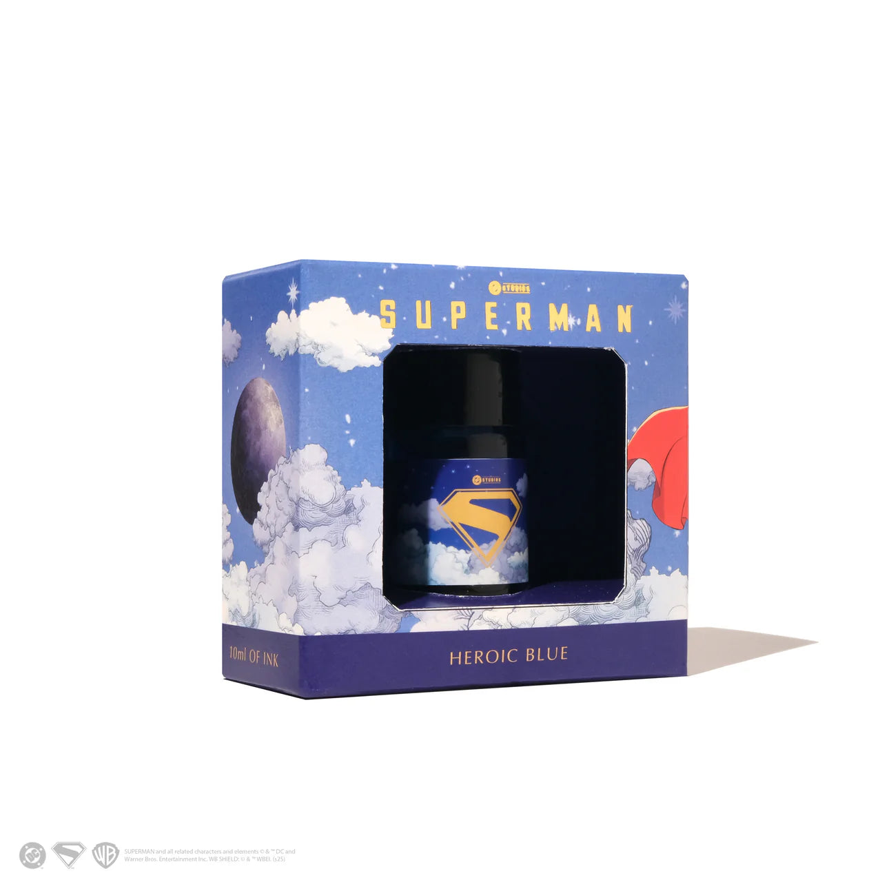 Ferris Wheel Press x WB Superman Heroic Blue Fountain Pen Inks
