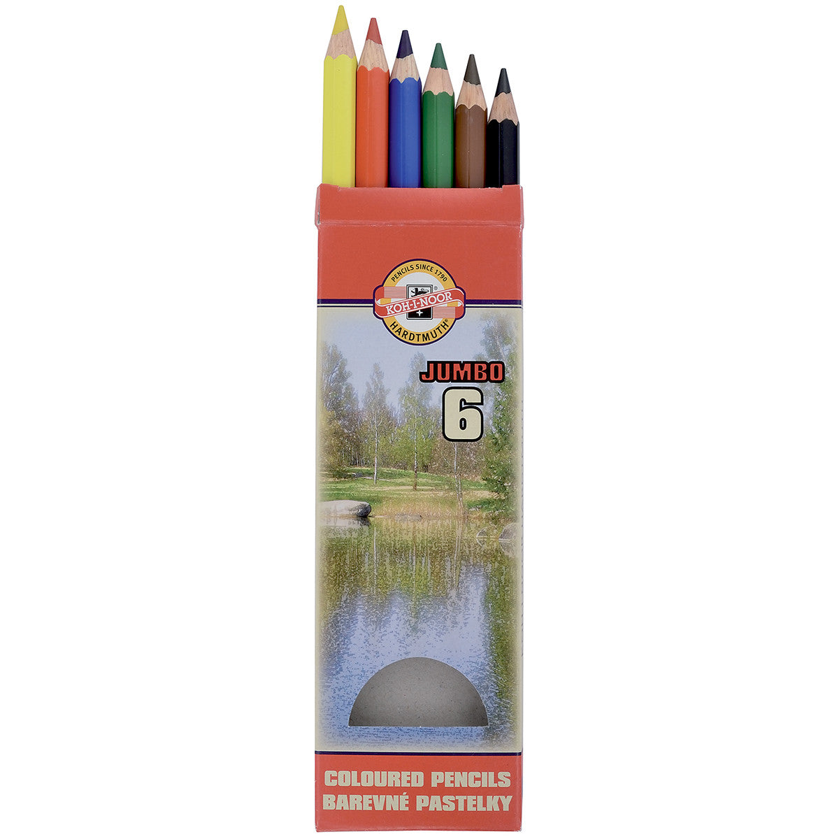 Koh-I-Noor Omega Colour Pencils Pack of 6 | Hobby Land