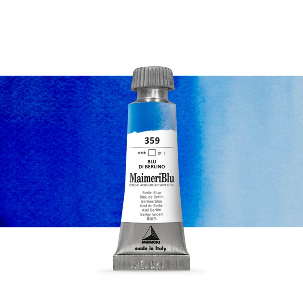 Maimeri Blu Watercolour Paints 12ml | Hobby Land