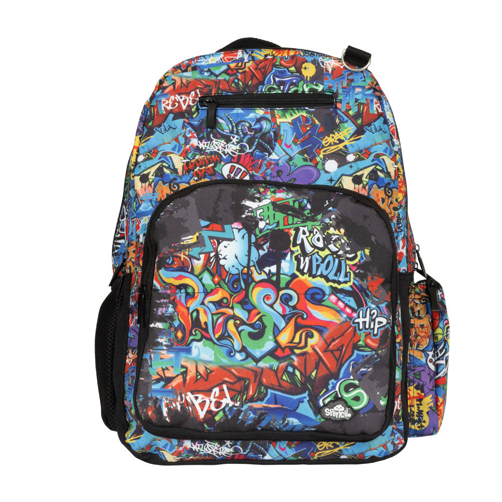 Spencil Street Art Backpack 450x370mm