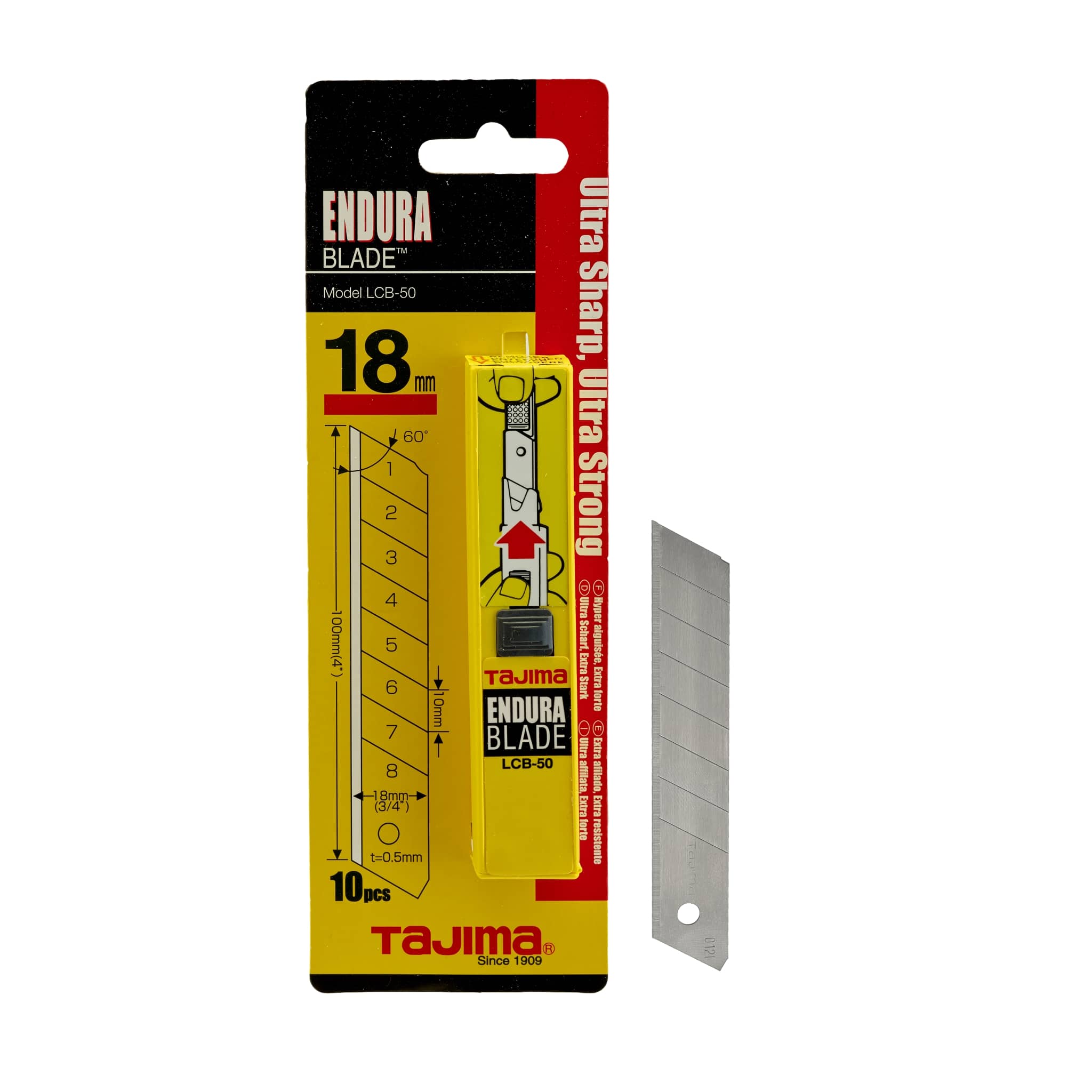 Tajima Blades LCB50 Pack Of 10 | Hobby Land
