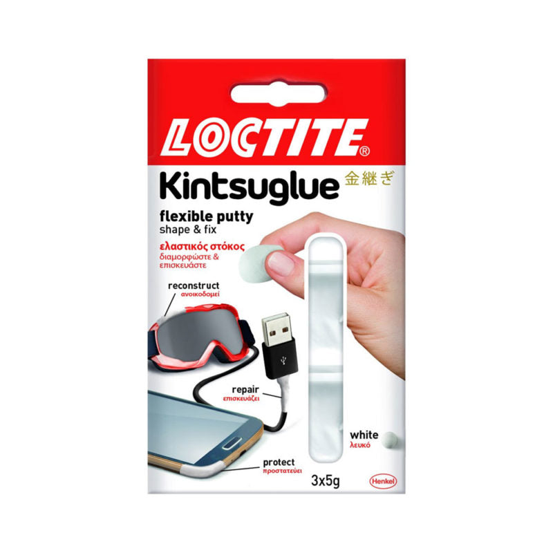 Loctite 3 X 5g Flexible Putty Kintsuglue | Hobby Land