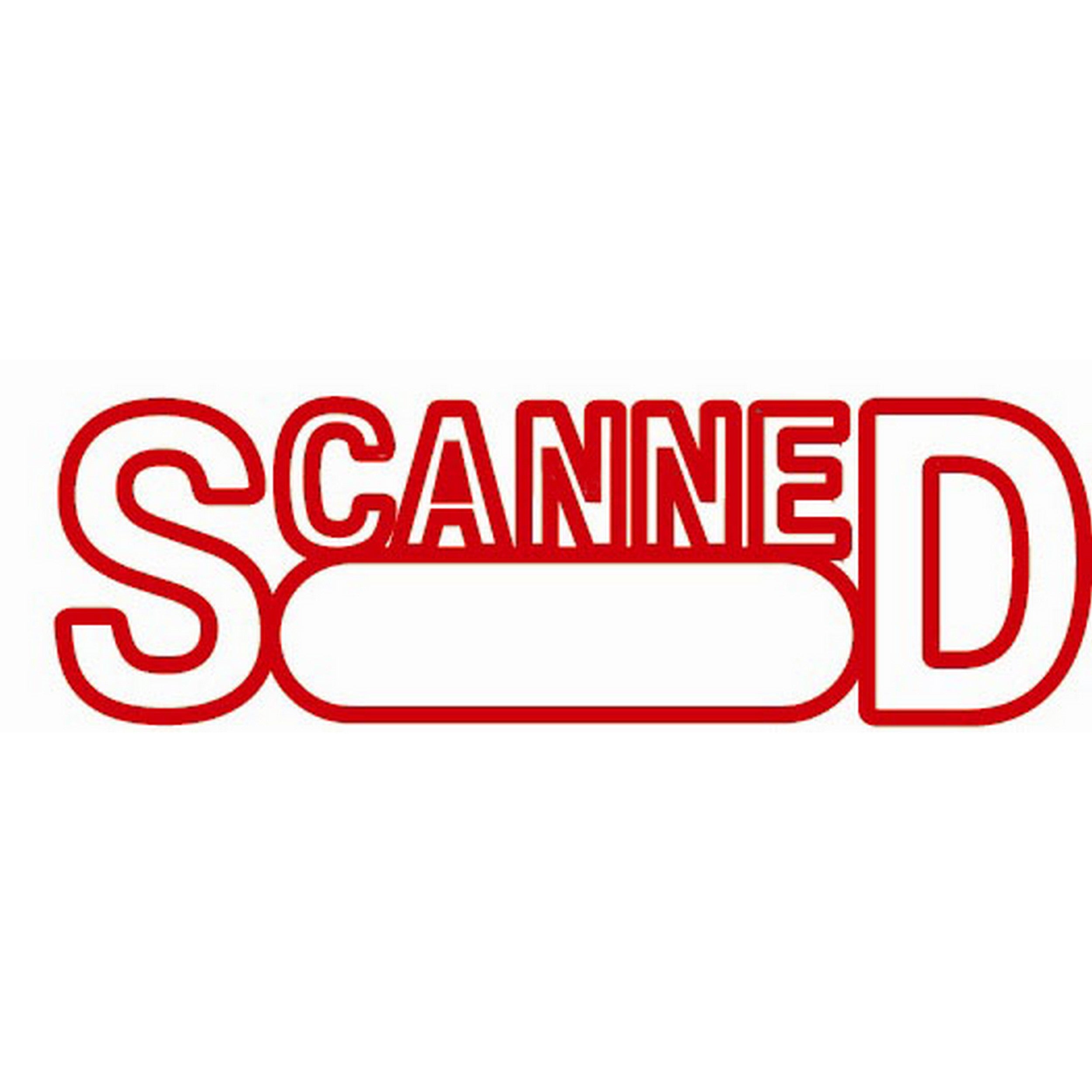 Xstamper Cx-bn 1197 Scanned/date Red