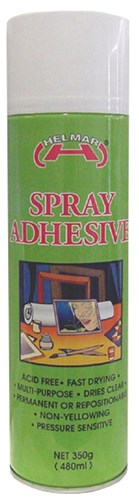 Helmar Multi Purpose Acid Free Adhesive Spray 470ml | Hobby Land
