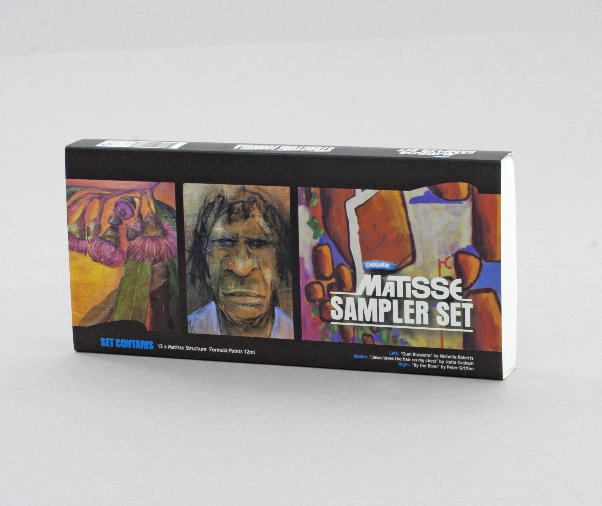 Derivan Matisse Structure Paints Sampler 12ml Set of 12 | Hobby Land