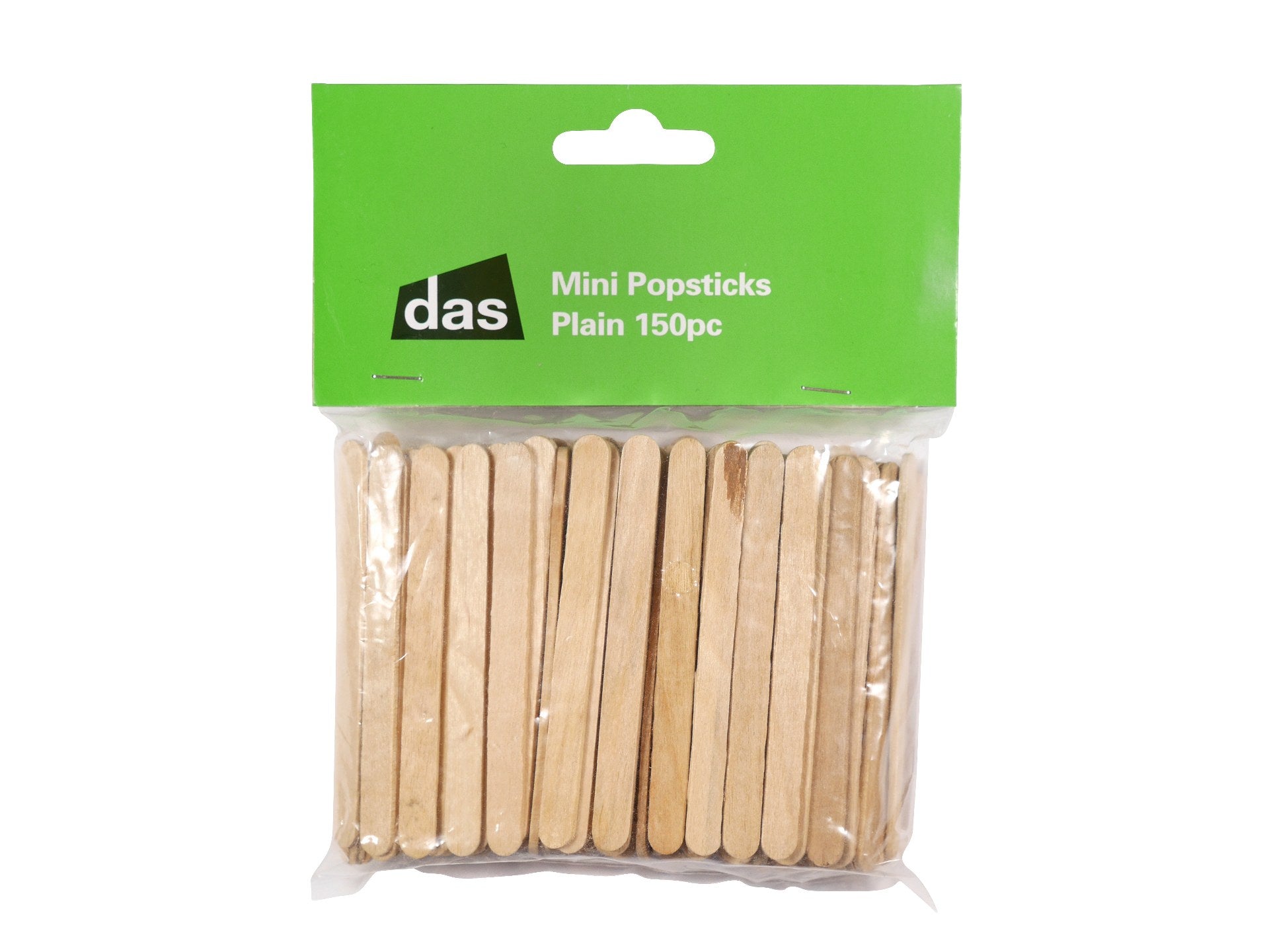 Das Mini Popsticks Plain Pack Of 150 | Hobby Land
