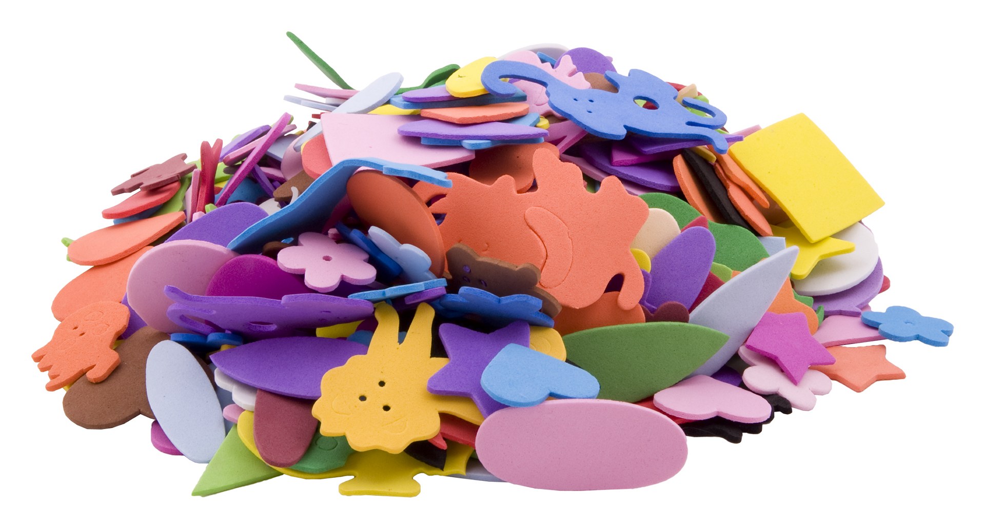 Das Eva Foam Assorted Shapes Pack Of 500 | Hobby Land