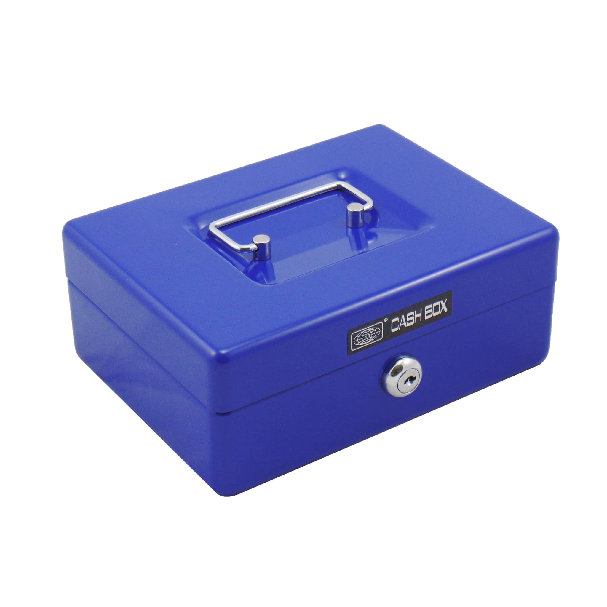 Cash Box 8 Inch Blue Sr-8822n