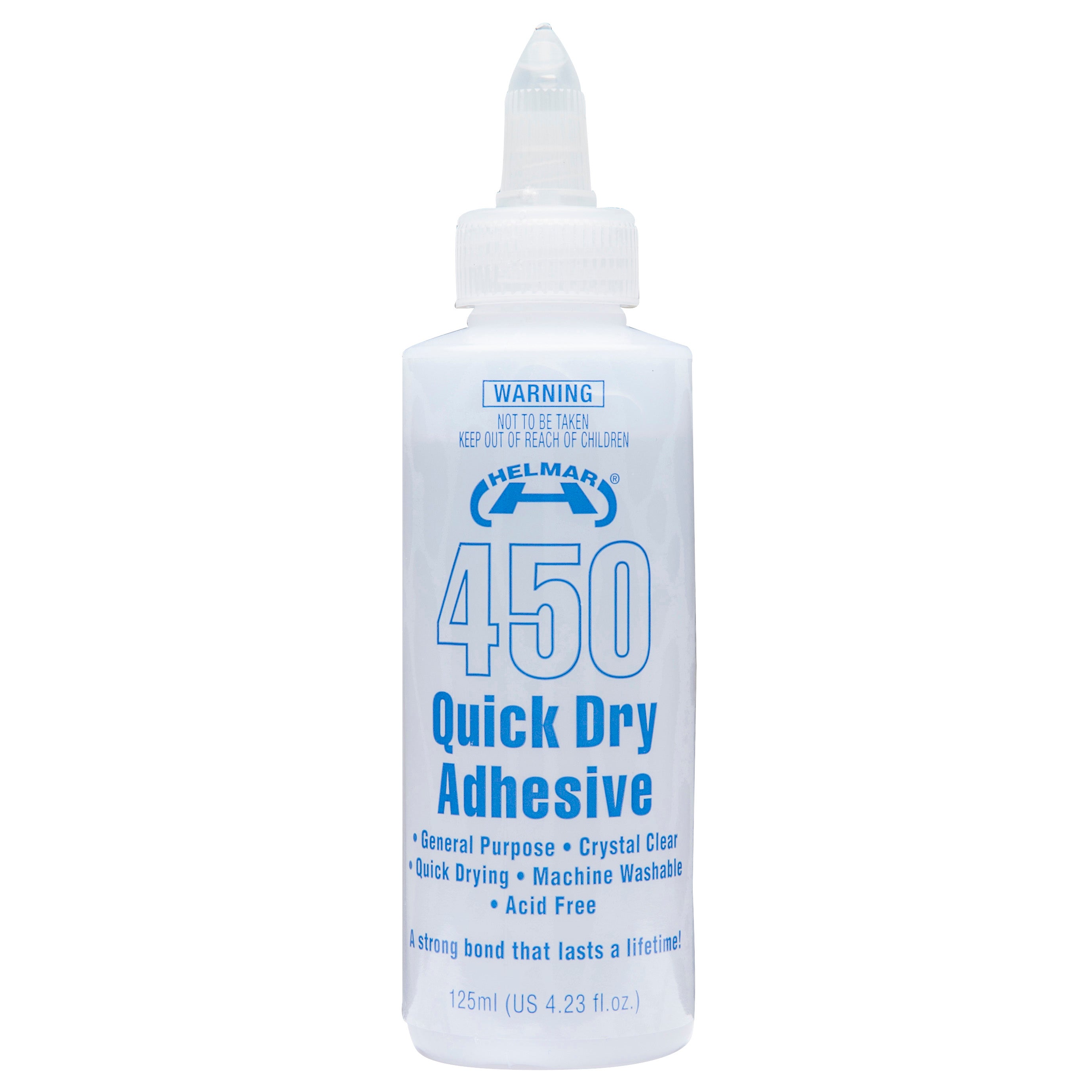 Helmar 450 Quick Dry Acid Free Adhesive Premium Glue 125ml