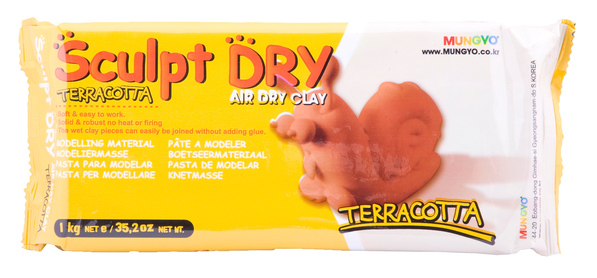 Mungyo Sculpt Dry Clay 1000 Gram | Hobby Land