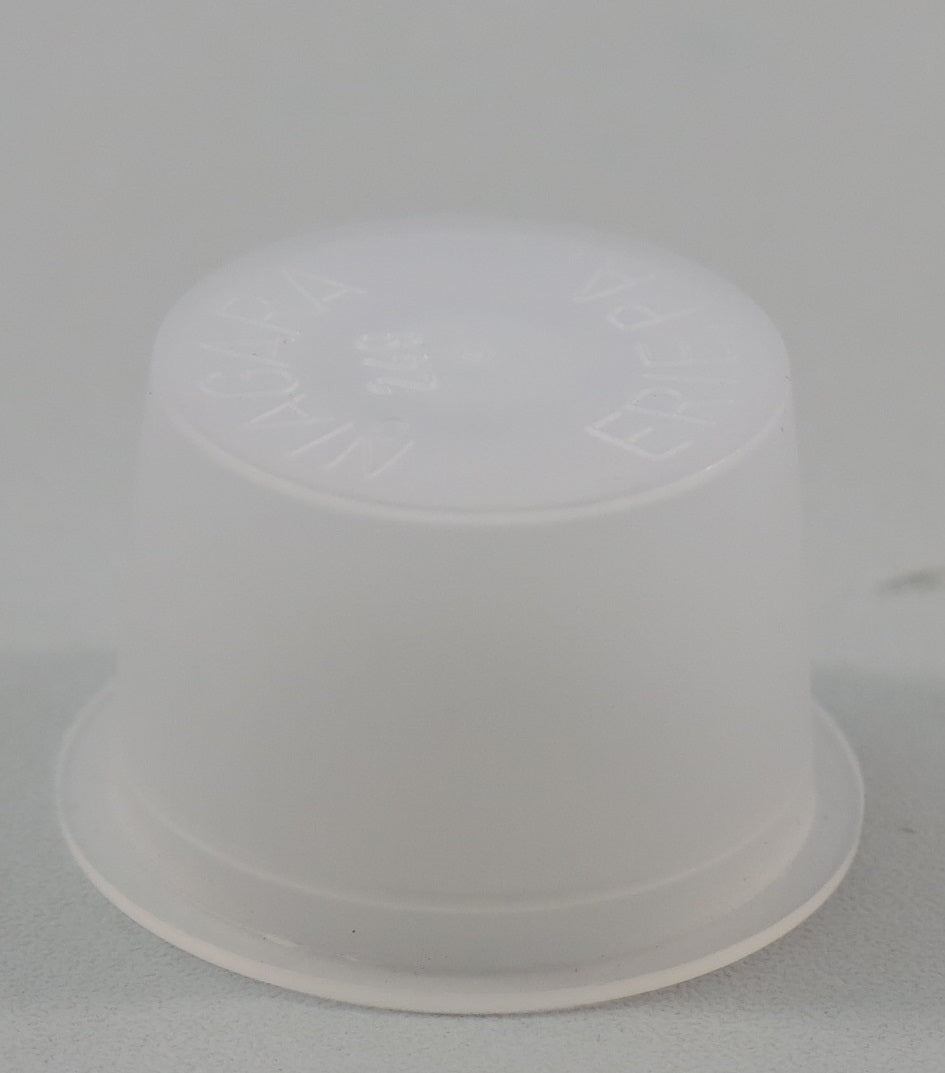 1inch White Plastic Stopper Transparent | Hobby Land