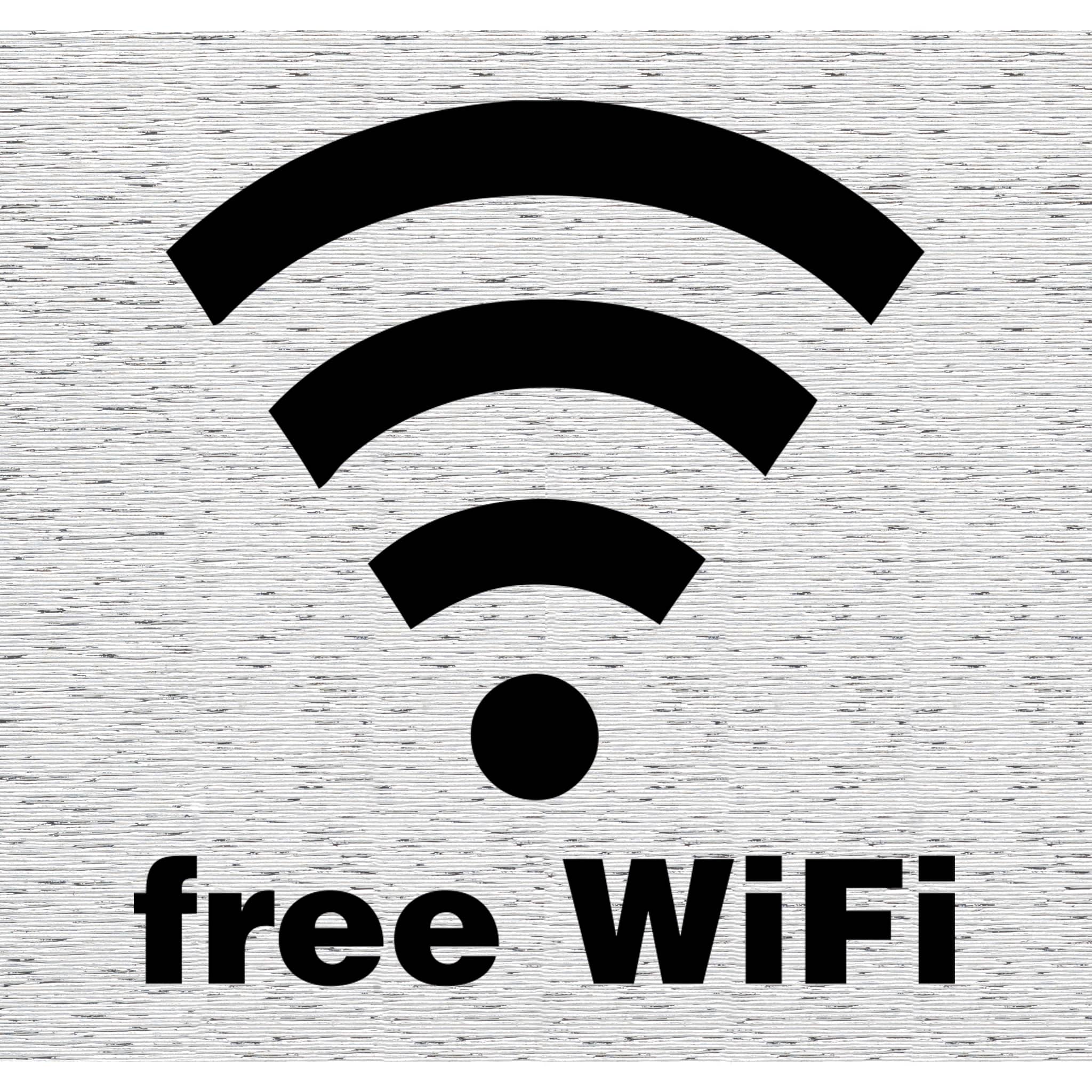 Rosebud Sign Free Wifi | Hobby Land