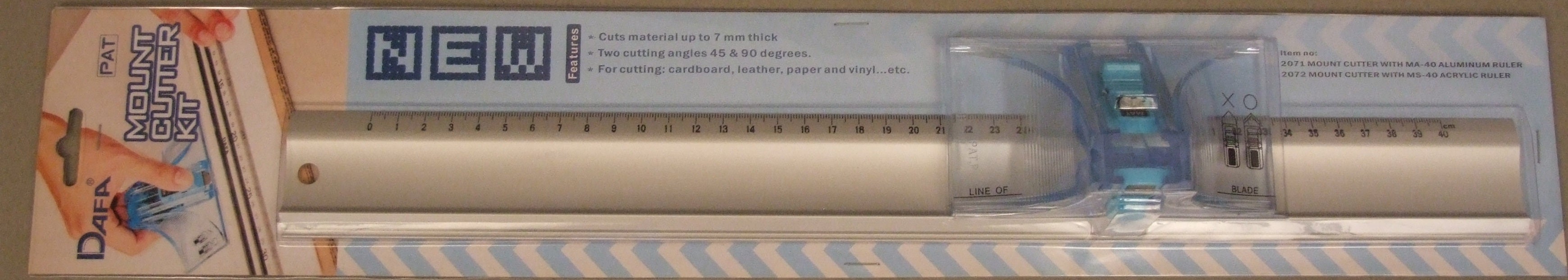 Dafa Mount Cutter Kit With Aluminium Ruler | Hobby Land